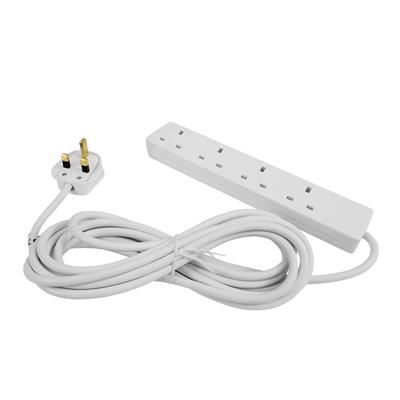 4 Gang Power Extension Lead - Safe Roots