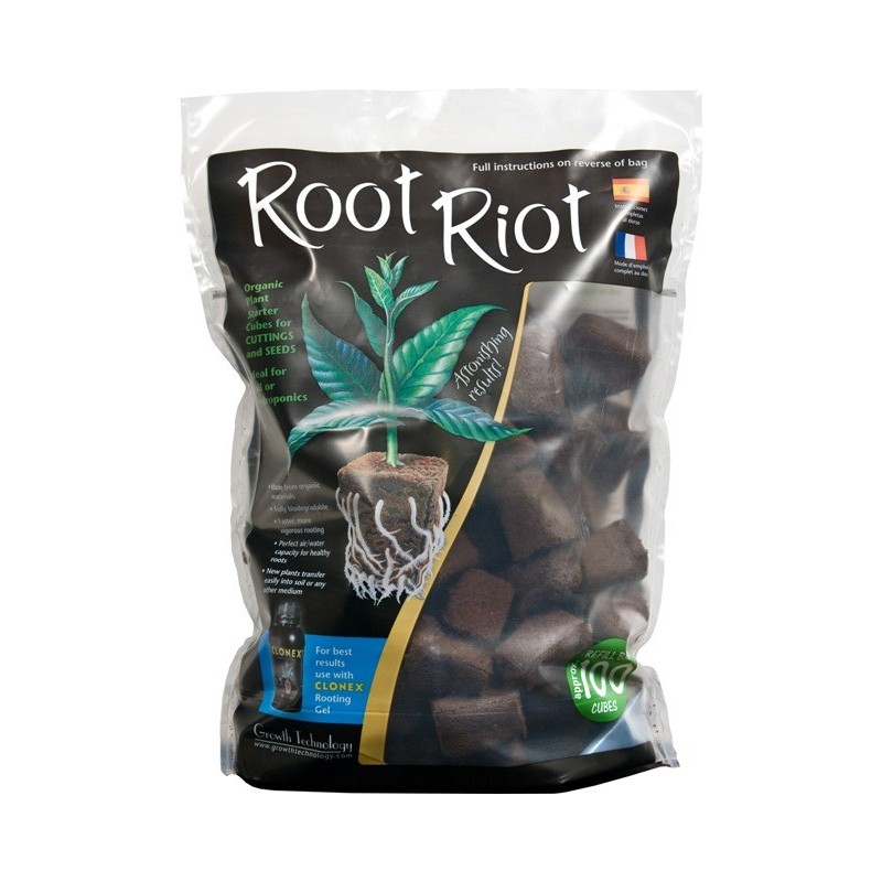 Growth Technology Root Riot Propagation Cubes - Safe Roots